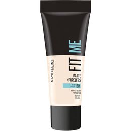 Maybelline NEW YORK Foundation »Fit Me! Matte + Poreless Make-Up« mit langanhaltender Formel 100 Warm Ivory Foundation von Maybelline New York
