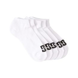 DC Shoes Socken &raquo;DC Ankle 5Pk&laquo; wei&szlig; Einheitsgr&ouml;&szlig;e Einheitsgr&ouml;&szlig;e Stoff: Baumwoll-Polyester-Elasthan-Strick