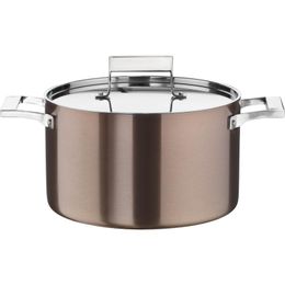 Pinti Inox PINTINOX Fleischtopf &raquo;Century&laquo; 1 Stk. tlg. Aluminium Edelstahl 18/0 altkupferfarben