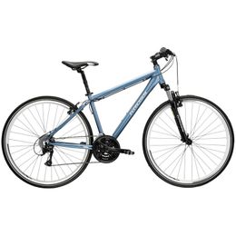 Crossrad &raquo;Crossrad Herren 28" Move 1.0 blau 24 G&auml;nge&laquo; 24 Gang Shimano ACERA M3020 Schaltwerk Kettenschaltung Crossrad