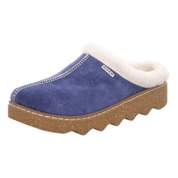 Rohde Damen Pantoffel &raquo;FOGGIA-D&laquo; Hausschuh, Clog mit herausnehmbarer Innensohle aus Lammwolle 36