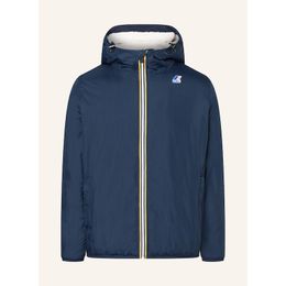 K-way Arbeitsjacke &raquo;Funktionsjacke LE VRAI 4.0 CLAUDE ORSETTO&laquo; Blue Depth L L Wasserdichtes, winddichtes und atmungsaktives Nylon-Ripstop