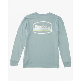 Billabong Langarmshirt &raquo;Walled&laquo; blau S S Stoff: Baumwollstoff [160 g/m2]