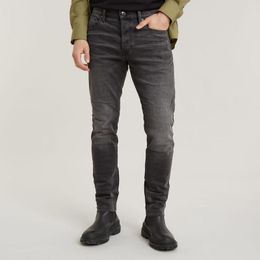 G-Star Raw G-STAR Slim-fit-Jeans »3301 Slim« mit toller Waschung und Elasthan antic charcoal 33 - Länge 32 Länge 32 33 Jeanslook im ausgefallenen Stil von G-STAR