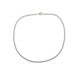 Firetti Damen Edelstahlkette &raquo;Schmuck Geschenk 3 mm, Venezianerkettengliederung, schlicht, massiv&laquo; Made in Germany silber