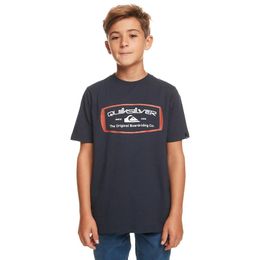 Quiksilver T-Shirt &raquo;Qs Mind Barrel&laquo; Navy Blazer 14 14 Stoff: Baumwoll-Jersey-Stoff [160 g/m2]