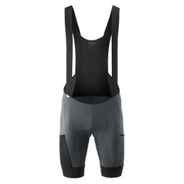 Gonso Fahrradhose »Ride Miles Bib Cargo M« Herren Gravel-Radhose mit Sitzpolster und Träger, Radlerhose Tight Fit dunkelgrau XXL - Normalgrößen...
