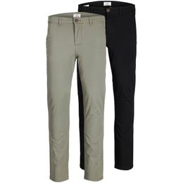 Jack & Jones JACK & JONES Chinohose »SLIM FIT MARCO 2PCS« Black 31 - Länge 30 Länge 30 31 Chinos für Herren