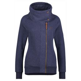 alife and kickin Alife & Kickin Damen Kapuzensweatjacke &raquo;Damen MerteAK A&laquo; blau XS