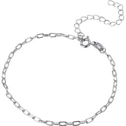 Firetti Silberkette &raquo;Schmuck Geschenk Silber Armband Kette Fu&szlig;kette Bauchkette Ankerglieder&laquo; in verschiedenen L&auml;ngen erh&auml;ltlich silberfarben 21...