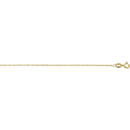 CR&Eacute;ATION L Damen Kette Silber vergoldet 925 Gr&ouml;&szlig;e ca. 50 cm lang
