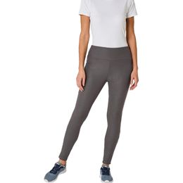 Damen Leggings , innen wärmend angeraut anthrazit Größe 36/38