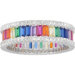 CR&Eacute;ATION L Damen Ring Silber 925 Gr&ouml;&szlig;e 20