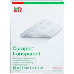 ACA M&uuml;ller Curapor Wundverband steril transparent 10x15 cm 25 St