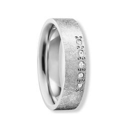 ONE ELEMENT Ring 'Freundschaft Partner' Damen Gr&ouml;&szlig;e 56 silber