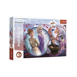 Disney Puzzle 'Frozen' Jungen Größe Onesize Kinder cognac / lavendel / dunkellila / offwhite