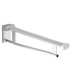 KEUCO Plan Care Waschtisch-Stützklappgriff 34902170637 650mm, gebremst, Aluminium silber-eloxiert/schwarzgrau