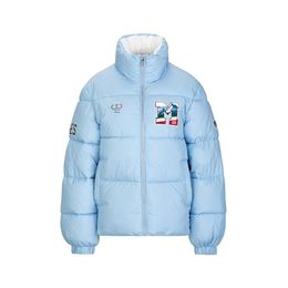19V69 Italia Winterjacke 'Joja' Damen Gr&ouml;&szlig;e S hellblau / rot / wei&szlig;