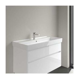 Villeroy & Boch Villeroy & Boch Collaro Waschtisch 4A331G01 mit &Uuml;berlauf und Hahnloch, 100x47cm, wei&szlig;