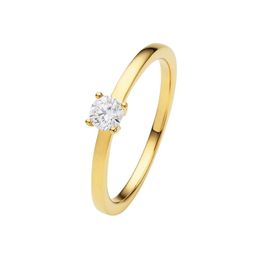 ONE ELEMENT Ring Damen Gr&ouml;&szlig;e 48 gold / transparent