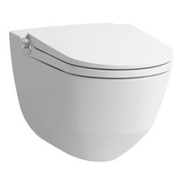 Laufen Cleanet riva Dusch-Tiefsp&uuml;l-WC H8206914000001 sp&uuml;lrandlos, 35,5 x 60 cm, wei&szlig; LCC