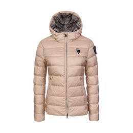 Blauer Winterjacke 'Charme' Damen Gr&ouml;&szlig;e XXL puder