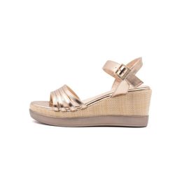 Alviero Martini Sandals female Gold size 37 1/2