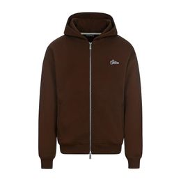 ESTEEM Sweatjacke Herren Gr&ouml;&szlig;e S braun / wei&szlig;