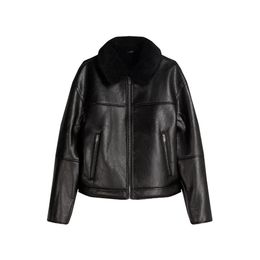 Bershka Between-Season Jacket male Black size S