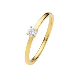 ONE ELEMENT Ring '4er Krappe' Damen Gr&ouml;&szlig;e 56 gold
