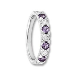 ONE ELEMENT Ring 'Amethyst' female Silver size 60