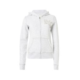 Hollister Zip-Up Hoodie female Grey size XL