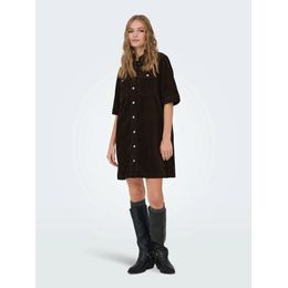 JDY Shirt Dress 'JDYShiraz' female size 40 Dark brown