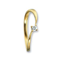 ONE ELEMENT Ring Damen Gr&ouml;&szlig;e 56 gold