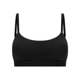 Schiesser Bra 'Unique Cotton' female Black size 40
