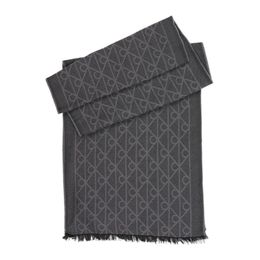 Calvin Klein Schal Damen Gr&ouml;&szlig;e One Size grau / schwarz