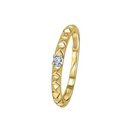 ONE ELEMENT Ring Damen Gr&ouml;&szlig;e 54 gold