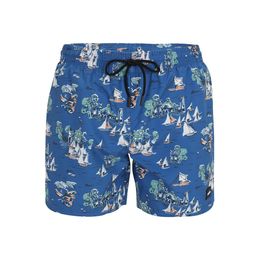 BOSS Board Shorts 'Piranha' male Blue size L