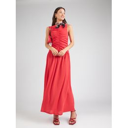 Topshop Kleid Damen Gr&ouml;&szlig;e 44 rot Winterkleid
