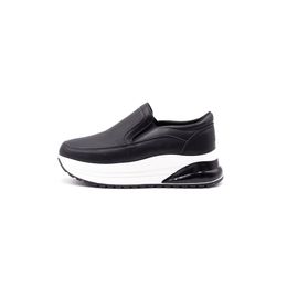 Alviero Martini Slip On Damen Gr&ouml;&szlig;e 39 schwarz / wei&szlig;