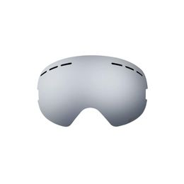 YEAZ XTRM-SUMMIT Wechselglas f&uuml;r Ski- Snowboardbrille ohne Rahmen in silber | Gr.: onesize