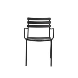 Bloomingville Outdoor Esszimmer Stuhl Monsi in schwarz | Gr.: onesize