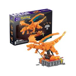 Nintendo Mega Pokémon Glurak Actionfigur 1664 Teile bewegliche Figur 28 cm 12+ | Gr.: onesize