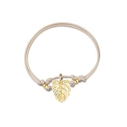 AILORIA JUNGLE Armband beige/silber in gold | Gr.: onesize