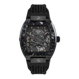 Philipp Plein Automatikuhr The $keleton Schwarz in schwarz | Gr.: onesize