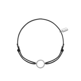 AILORIA LAURE Armband schwarz/silber in silber | Gr.: onesize