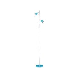Näve näve LED Stehleuchte "AARON" in türkis - (L)19 cm x (B)19 cm x (H)145 cm - EEK E | Gr.: onesize