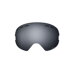 YEAZ XTRM-SUMMIT Wechselglas f&uuml;r Ski- Snowboardbrille ohne Rahmen in schwarz | Gr.: onesize