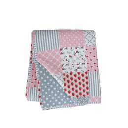 Krasilnikoff Quilt Patchwork in pink | Gr.: onesize