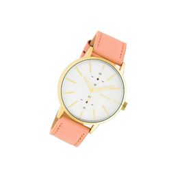 Analog-Armbanduhr Oozoo Timepieces rosa gro&szlig; (ca. 42mm) | Gr.: onesize